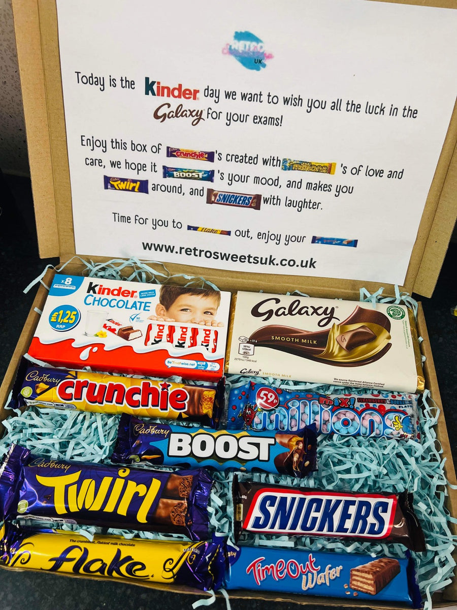 Exams Gift Box – Retro SweetShop UK