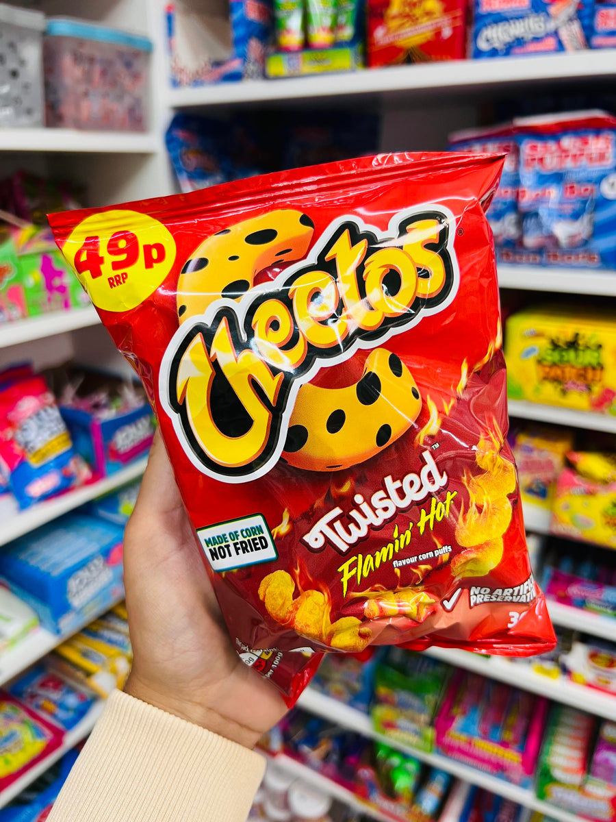 Cheetos twisted - flaming hot – Retro SweetShop UK