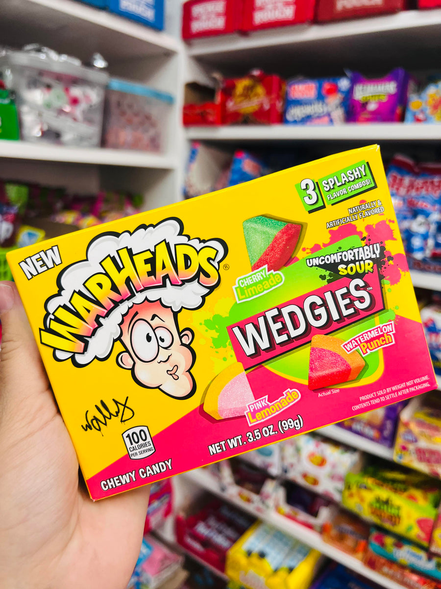 Warheads Wedgies box – Retro SweetShop UK