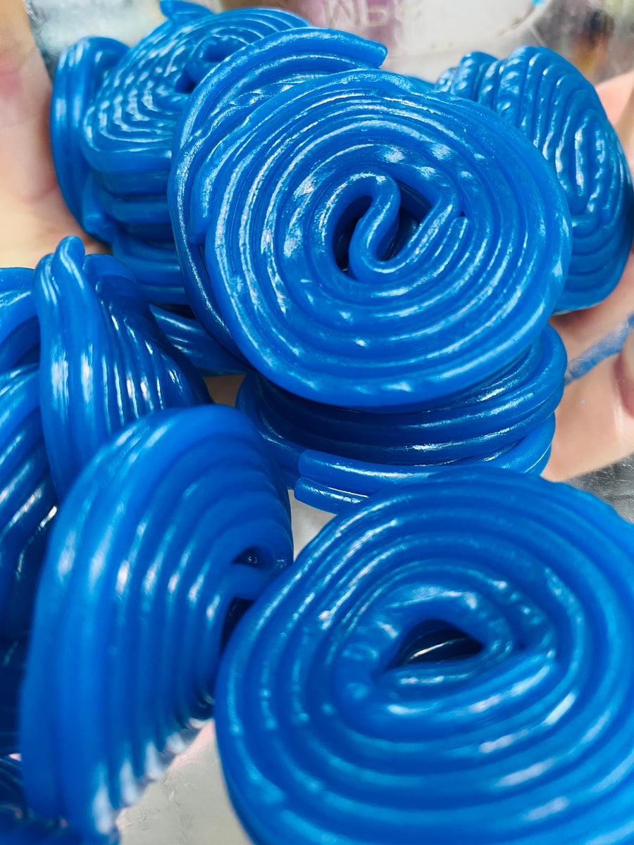 Blue Raspberry Wheels – Retro SweetShop UK