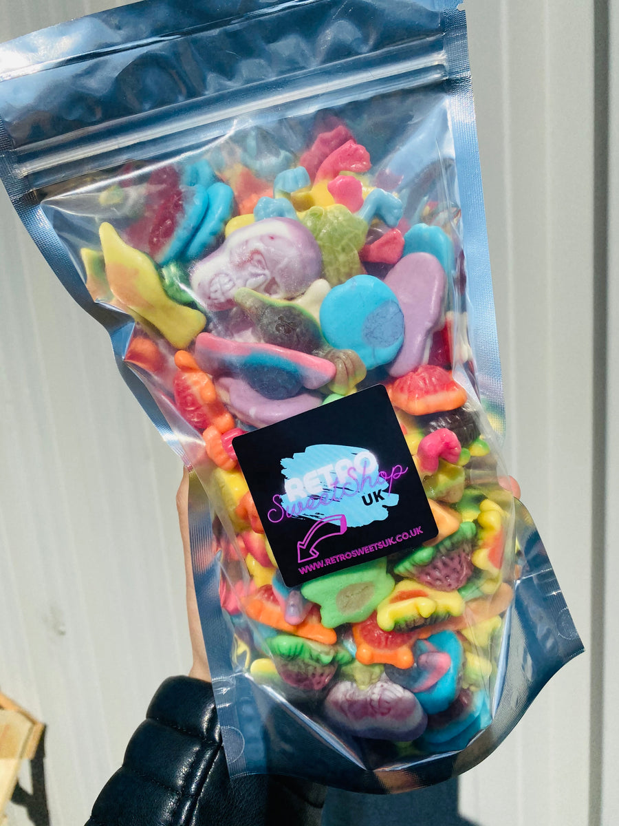 Jelly Filled Sweets Pouch – Retro SweetShop UK